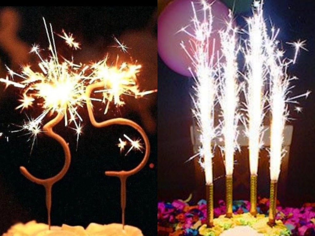 Sparkle Candle. Number Sparkler. Birthday Candle., Hobbies & Toys ...