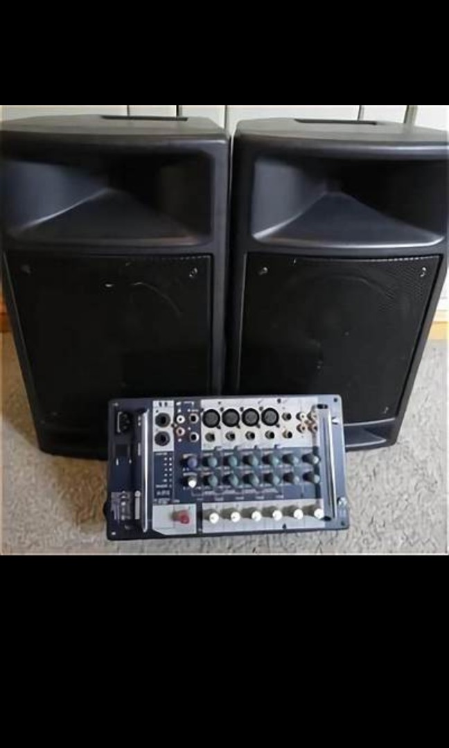 Yamaha Stagepas 600 portable PA system, Hobbies & Toys, Music & Media ...