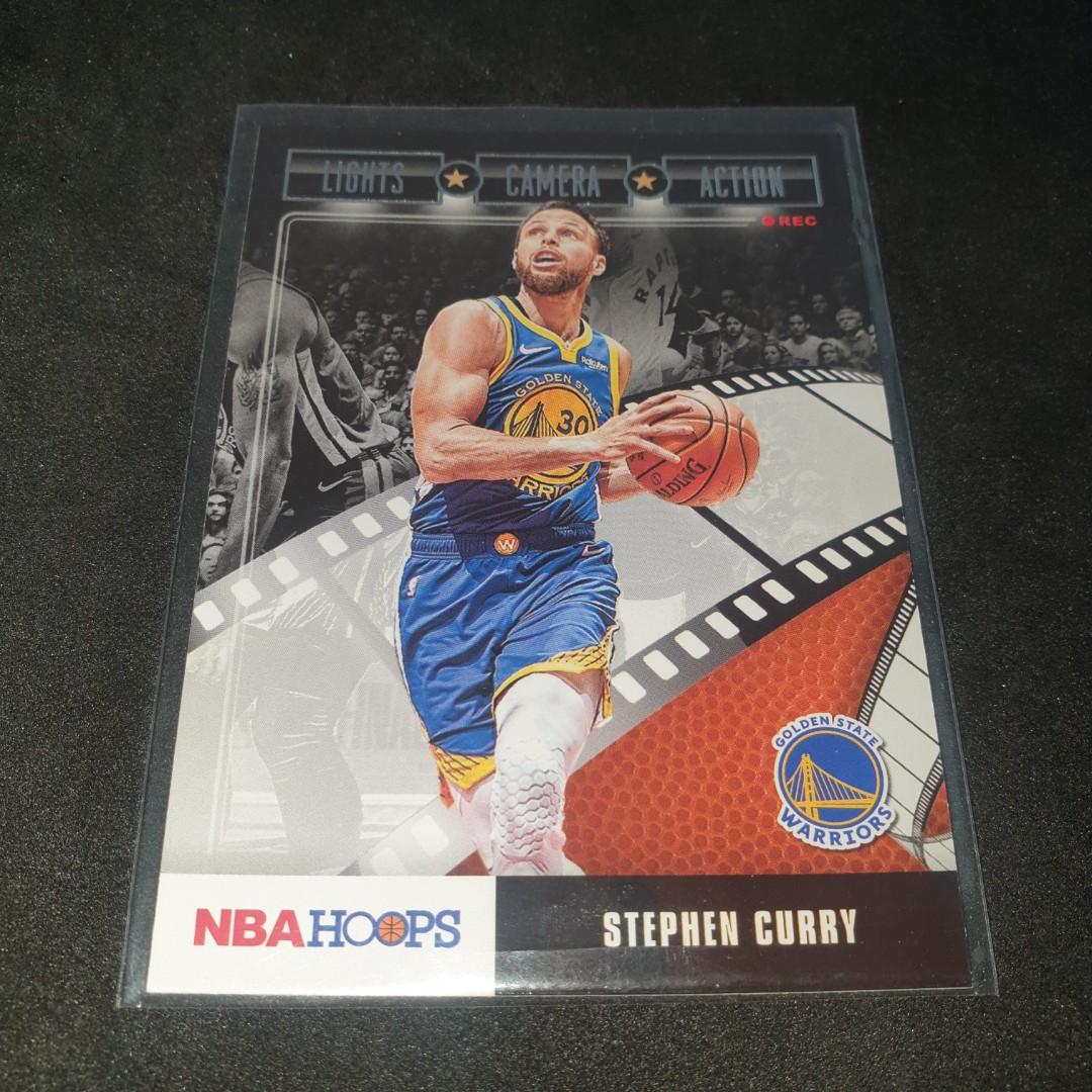 Steph Curry NBA Hoops 2018-2021 Lights Camera Action (Lot of 4) NBA ...
