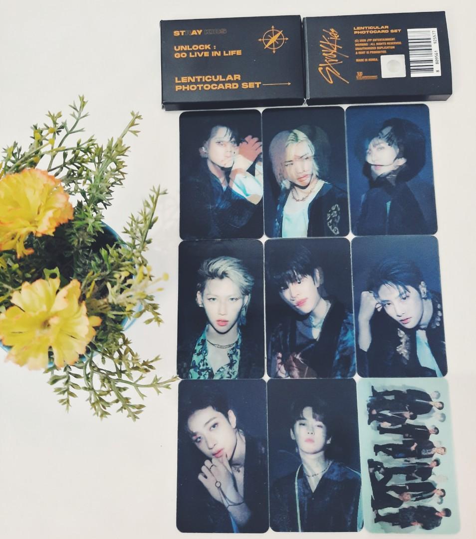 STRAY KIDS - [Unlock: Go Live In Life MD] Lenticular Photocard ...