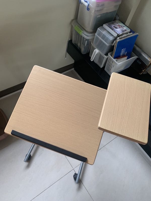movable two level side desk, Furniture & Home Living, Kitchenware ...