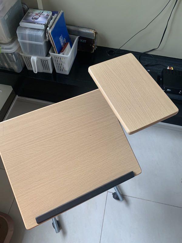 movable two level side desk, Furniture & Home Living, Kitchenware ...