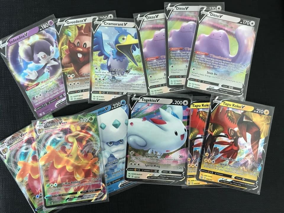 Tapu Fini GX Gyarados GXRaichu GX Indeedee V Greedent VCramorant V ...