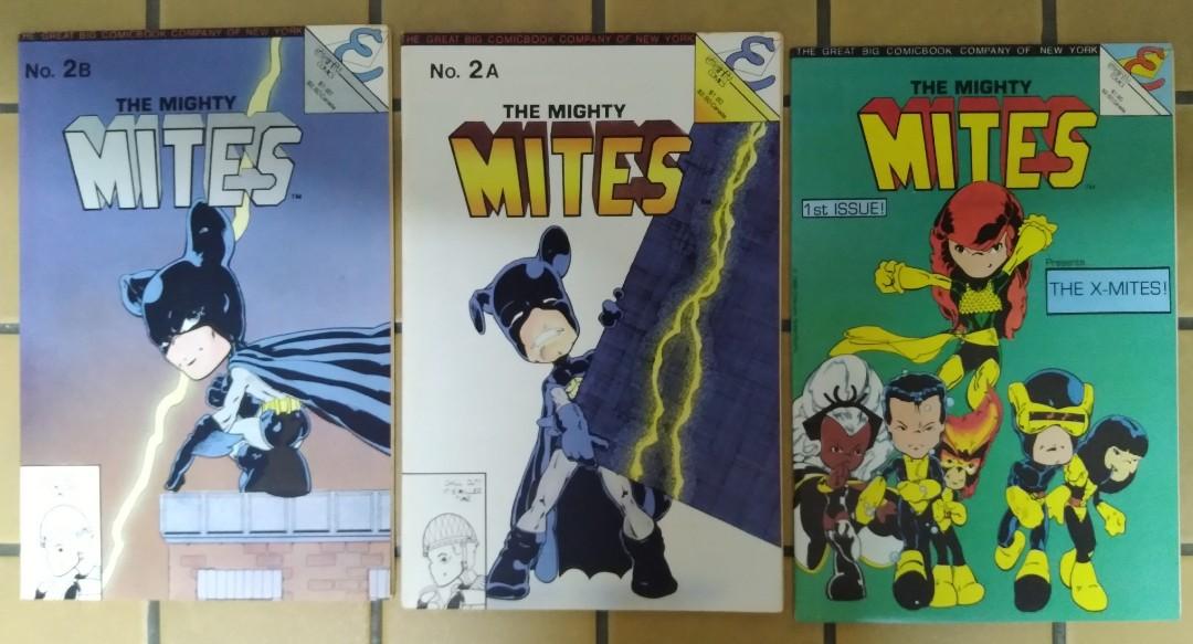 The Mighty Mites - Issue 1,2A,2B ( Michael Ritter - Cover Art ...