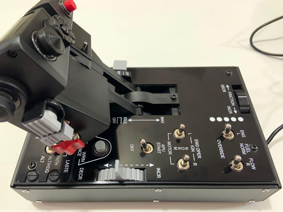 Slew mod Upgraded Thrustmaster Warthog + Dust Cover, Video Gaming ...