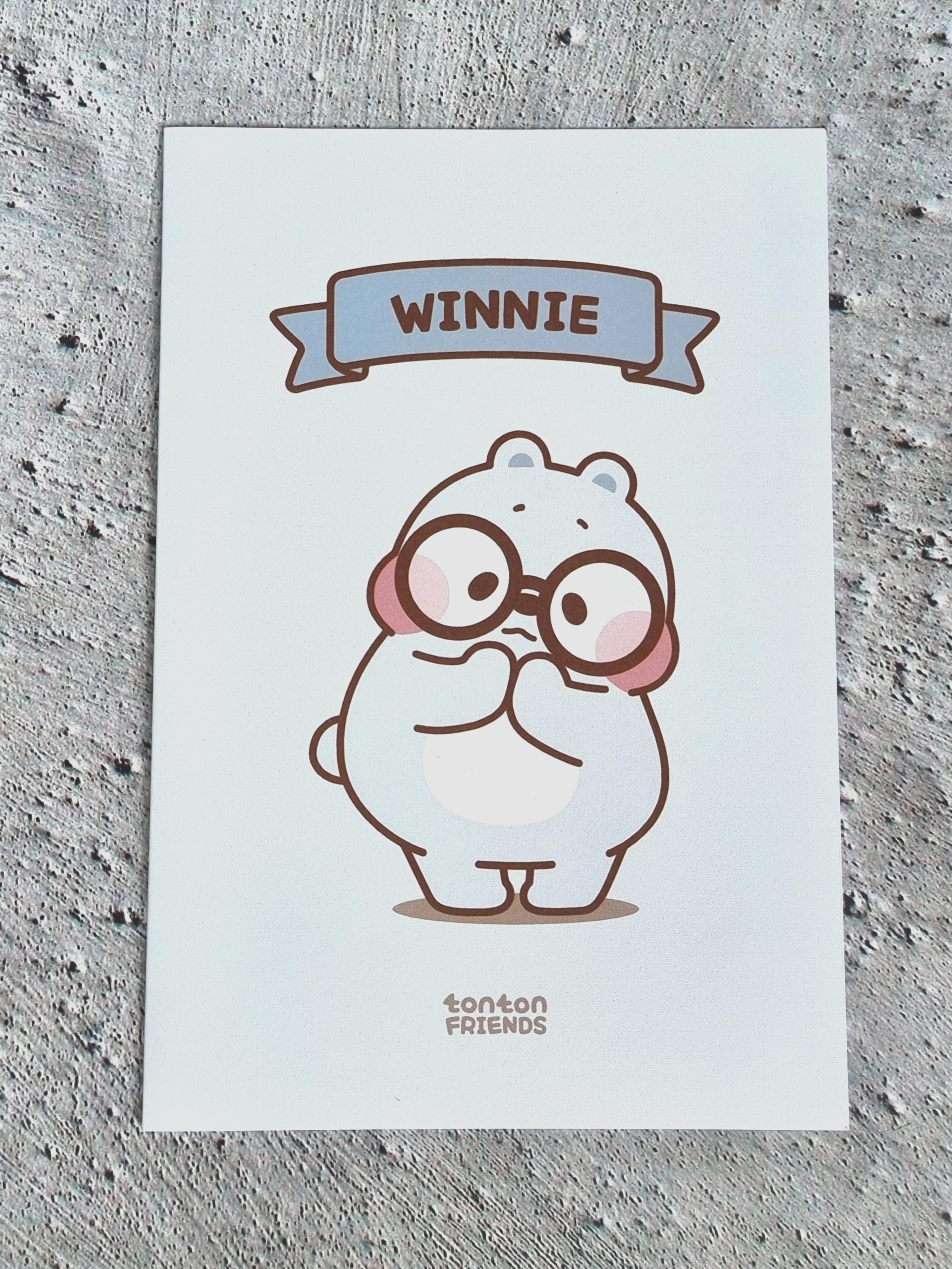 Tonton Friends Winnie Plush Toy, Hobbies & Toys, Toys & Games on Carousell