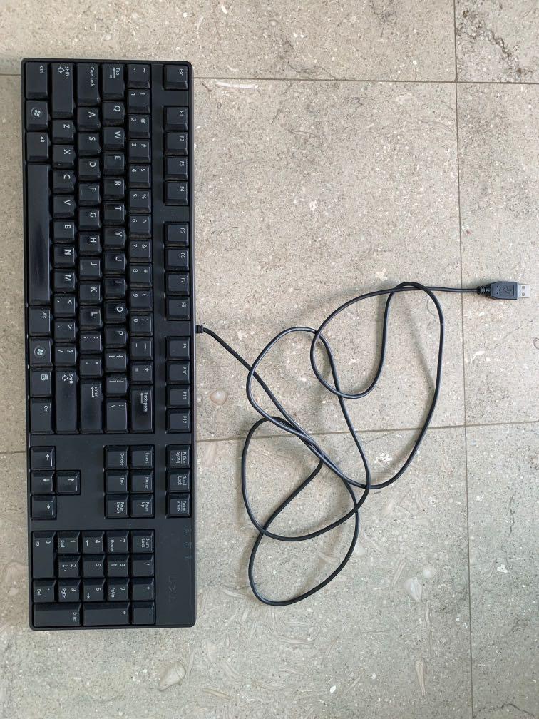 Wired keyboard, Computers & Tech, Parts & Accessories, Computer Keyboard on Carousell