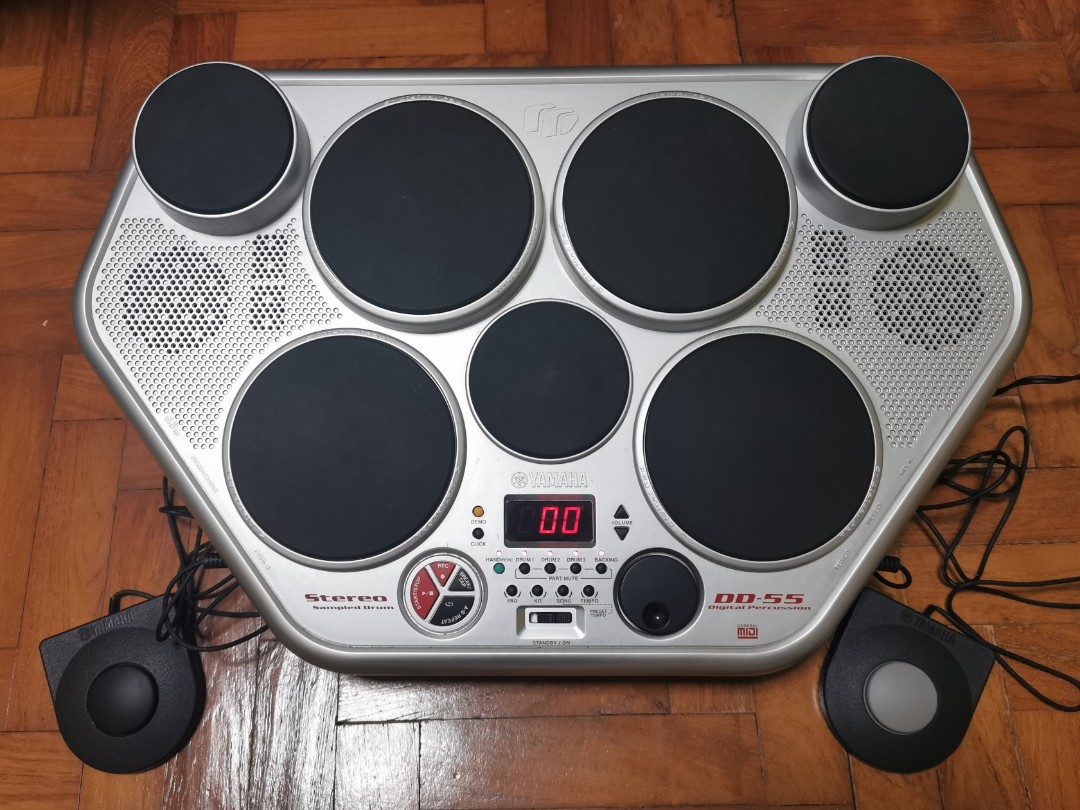 Yamaha DD-55 Electronic Digital Percussion Drum Set, Hobbies & Toys ...