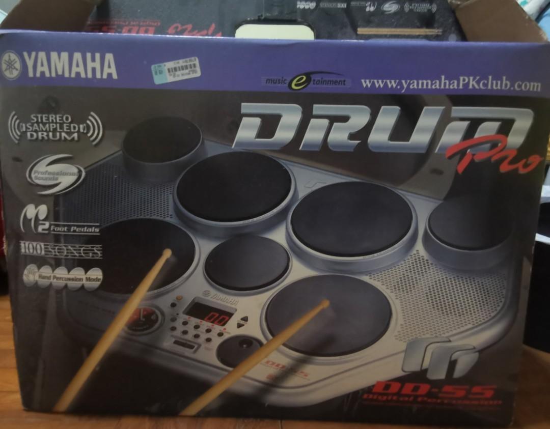 YAMAHA DD-55 Electronic Percussion Drum Set, Hobbies & Toys, Music ...