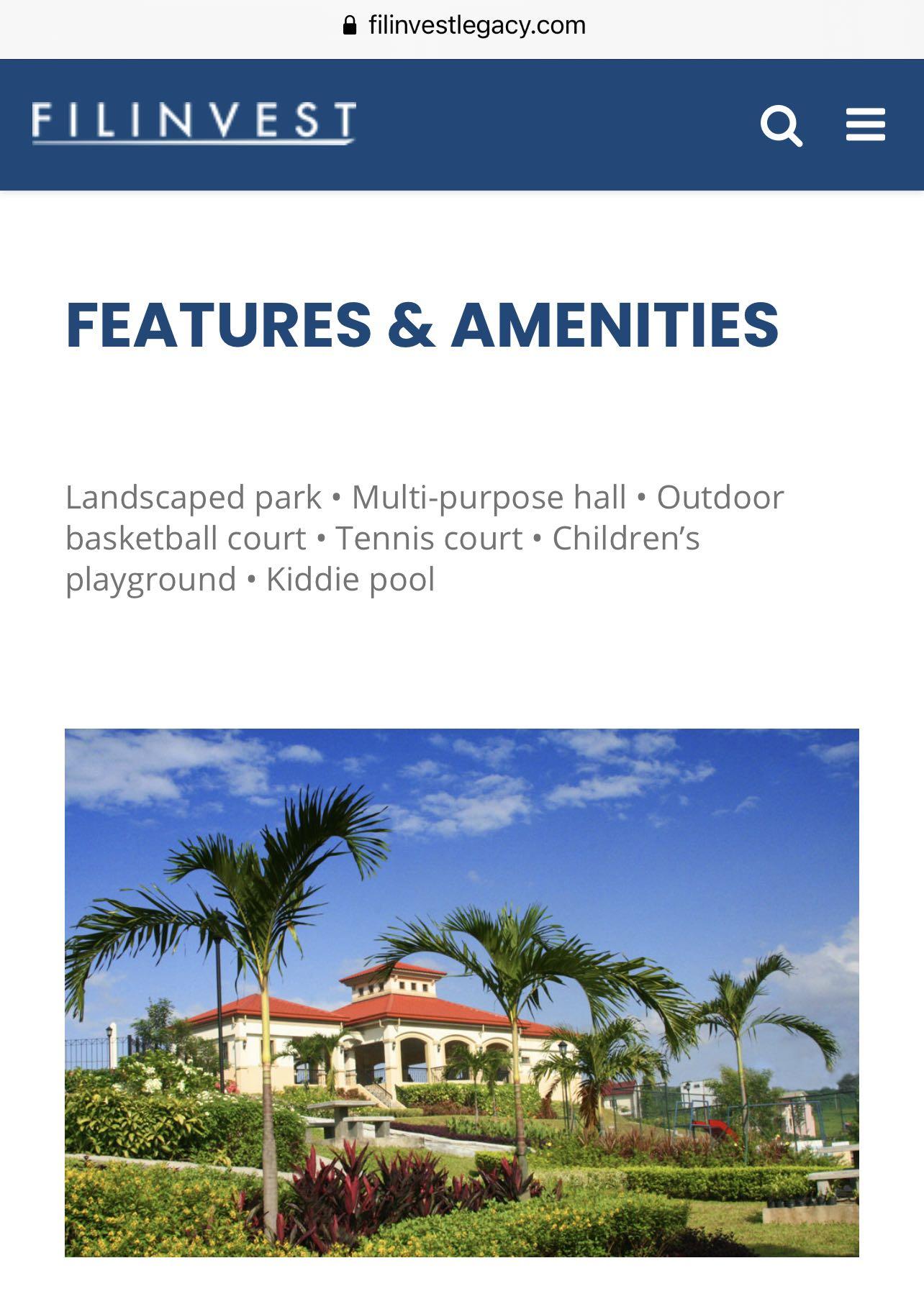 126 sqm Lot - Filinvest Spring Country, Property, For Sale, Lot on ...