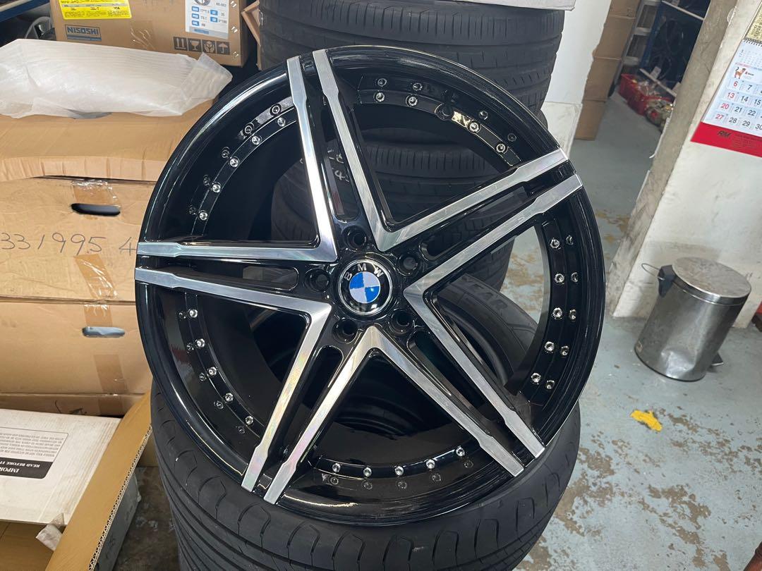 19”Bmw Star concave staggered Design Rim, Car Accessories, Tyres & Rims ...