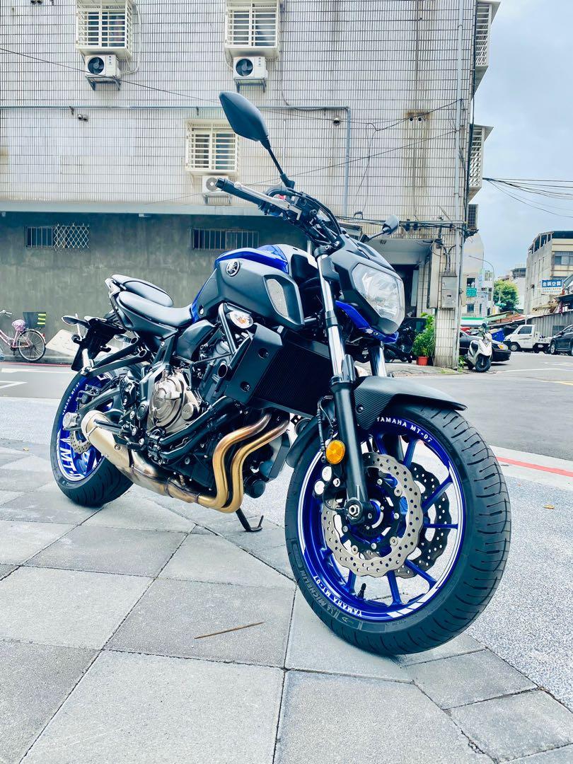 2018年 Yamaha MT07 ABS 公司車 只跑兩千多公里 可分期 歡迎車換車 MT-07, 機車, 重機在旋轉拍賣