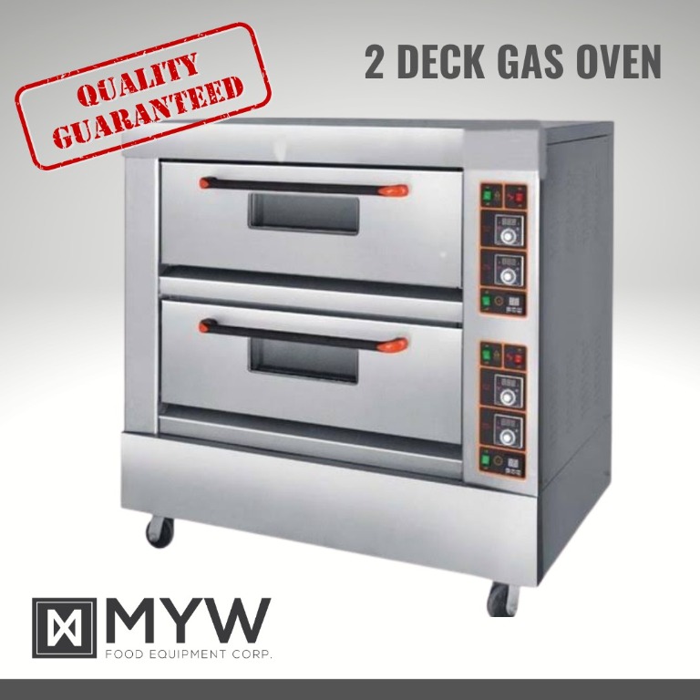 2 DECK 6 TRAYS CAPACITY GAS TYPE OVEN, Looking For on Carousell
