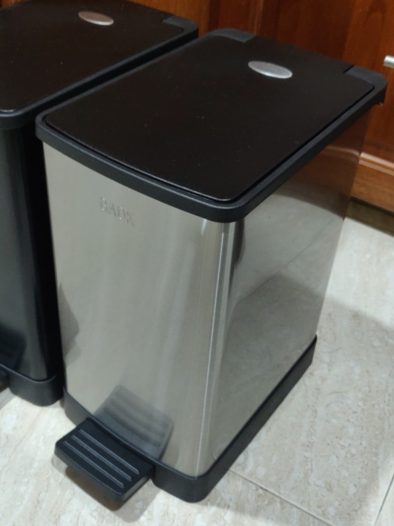 8L dustbin with soft close, Furniture & Home Living, Cleaning ...