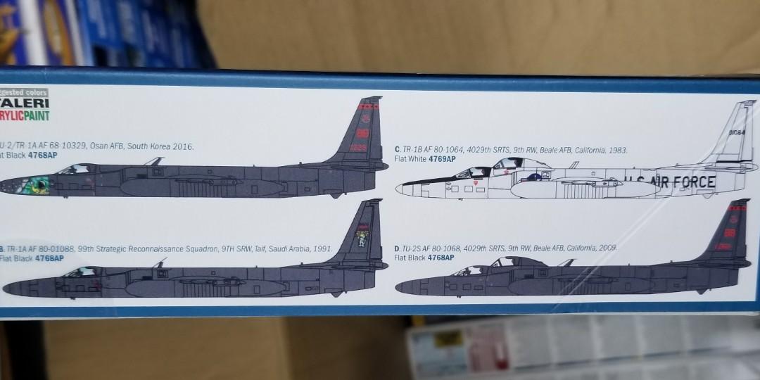 全新 - factory seal-Italeri-2809 -1/48-USAF/NASA-TR-1A (U-2R)-TR-1B ...