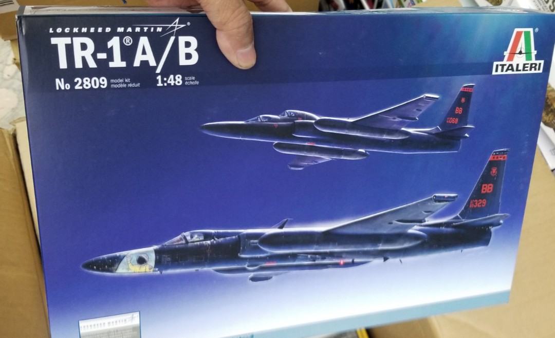 全新 - factory seal-Italeri-2809 -1/48-USAF/NASA-TR-1A (U-2R)-TR-1B ...