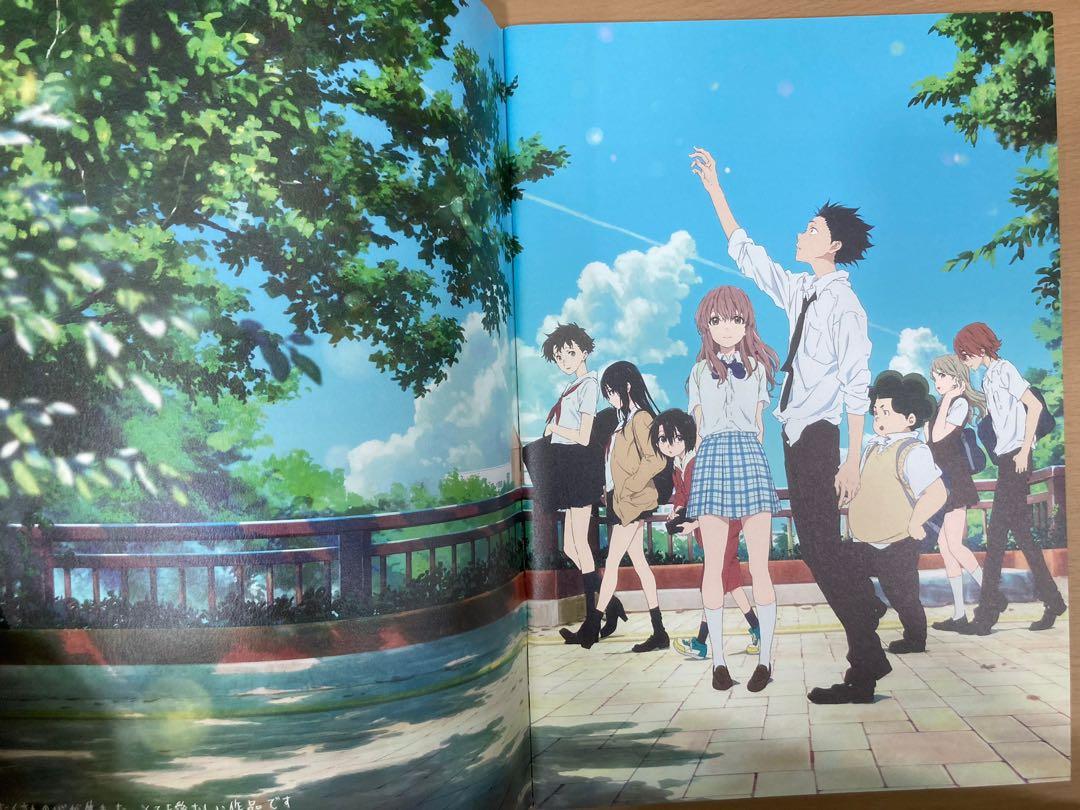 場刊 聲之形 The Shape of Voice 聲の形 動畫 日本 電影 劇場版 pamphlet book leaflet movie ...