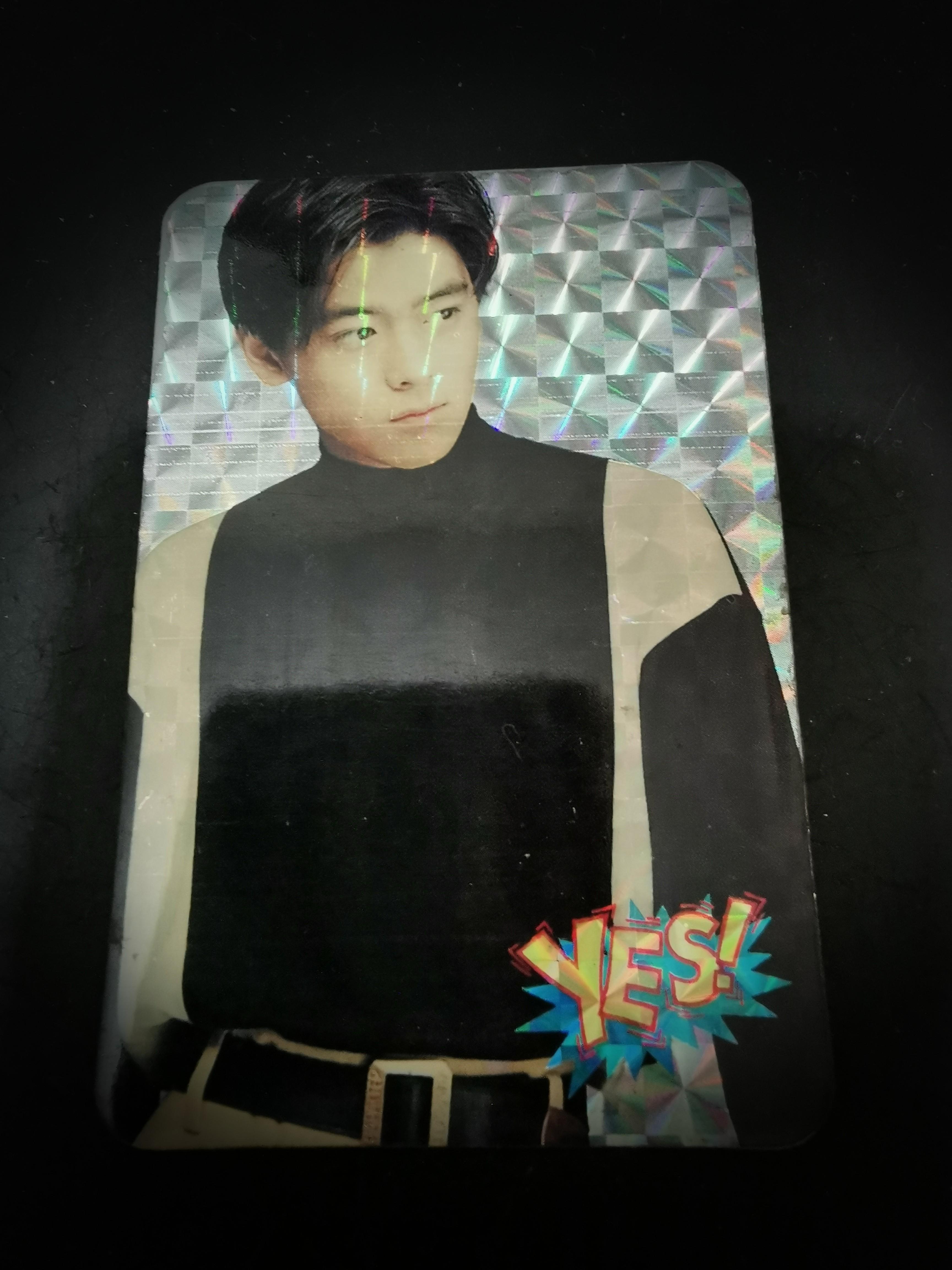 林志穎 Jimmy Lam Yes Card 閃卡, 興趣及遊戲, 收藏品及紀念品, 明星周邊 - Carousell