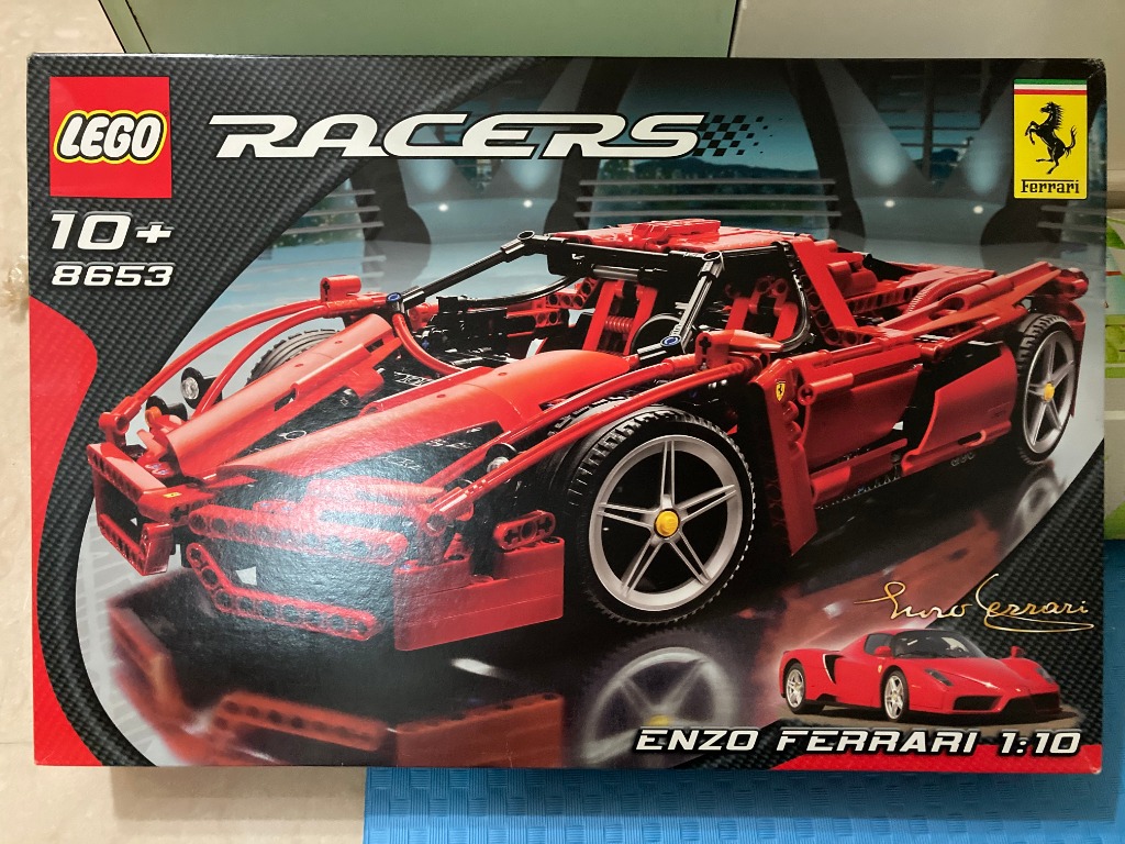 【可議】減價 全新未開盒 LEGO 8653 Racers ENZO Ferrari 1:10 2005, 興趣及遊戲, 玩具 & 遊戲類 ...
