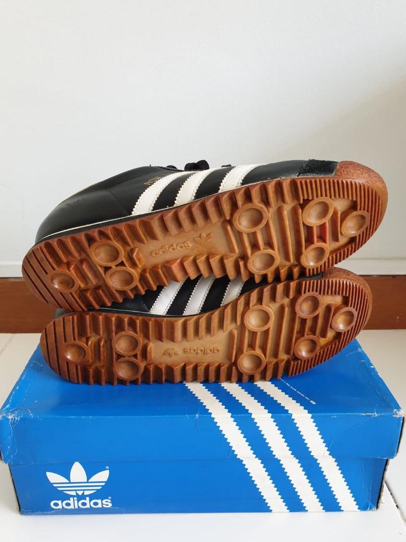 Adidas rom black, Men's Fashion, Footwear, Sneakers on Carousell