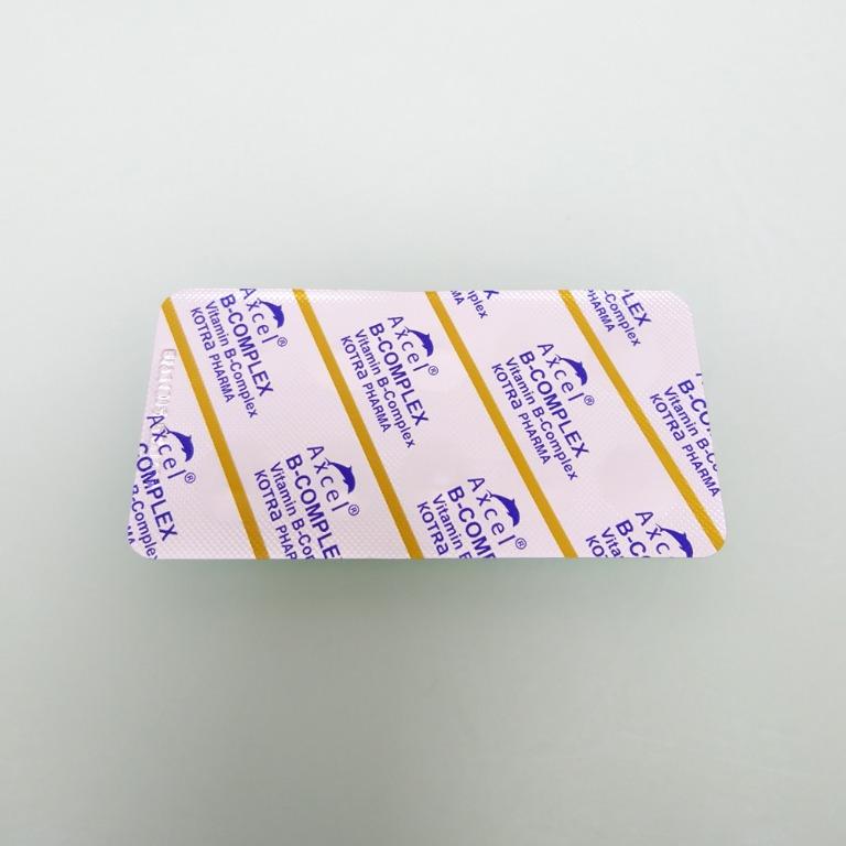 Axcel 維他命 B雜 補充劑 Axcel b-complex 100 tablets, 健康及營養食用品, 健康補充品, 健康補充品 ...
