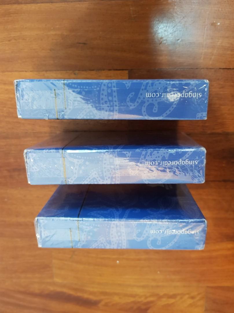 BATIK DESIGN SINGAPORE AIRLINES PLAYING CARDS, Hobbies & Toys, Toys ...