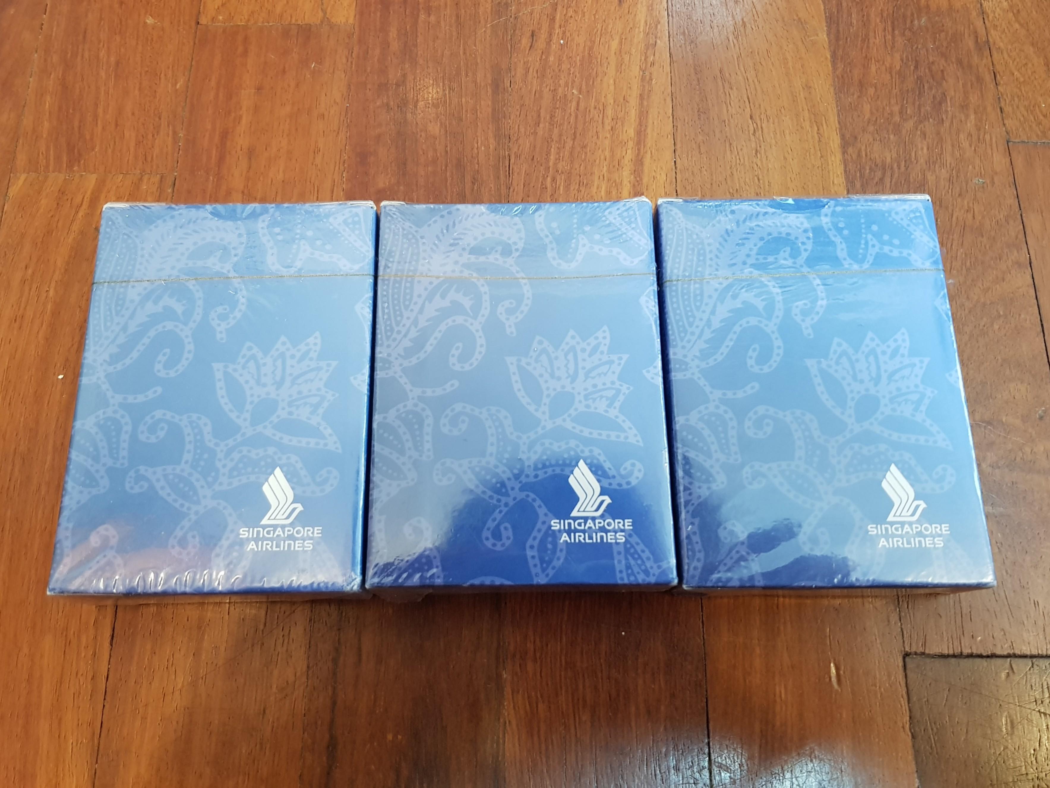BATIK DESIGN SINGAPORE AIRLINES PLAYING CARDS, Hobbies & Toys, Toys ...