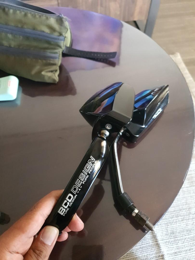 Bcd F1 Pro Mirrors, Motorcycles, Motorcycle Accessories on Carousell