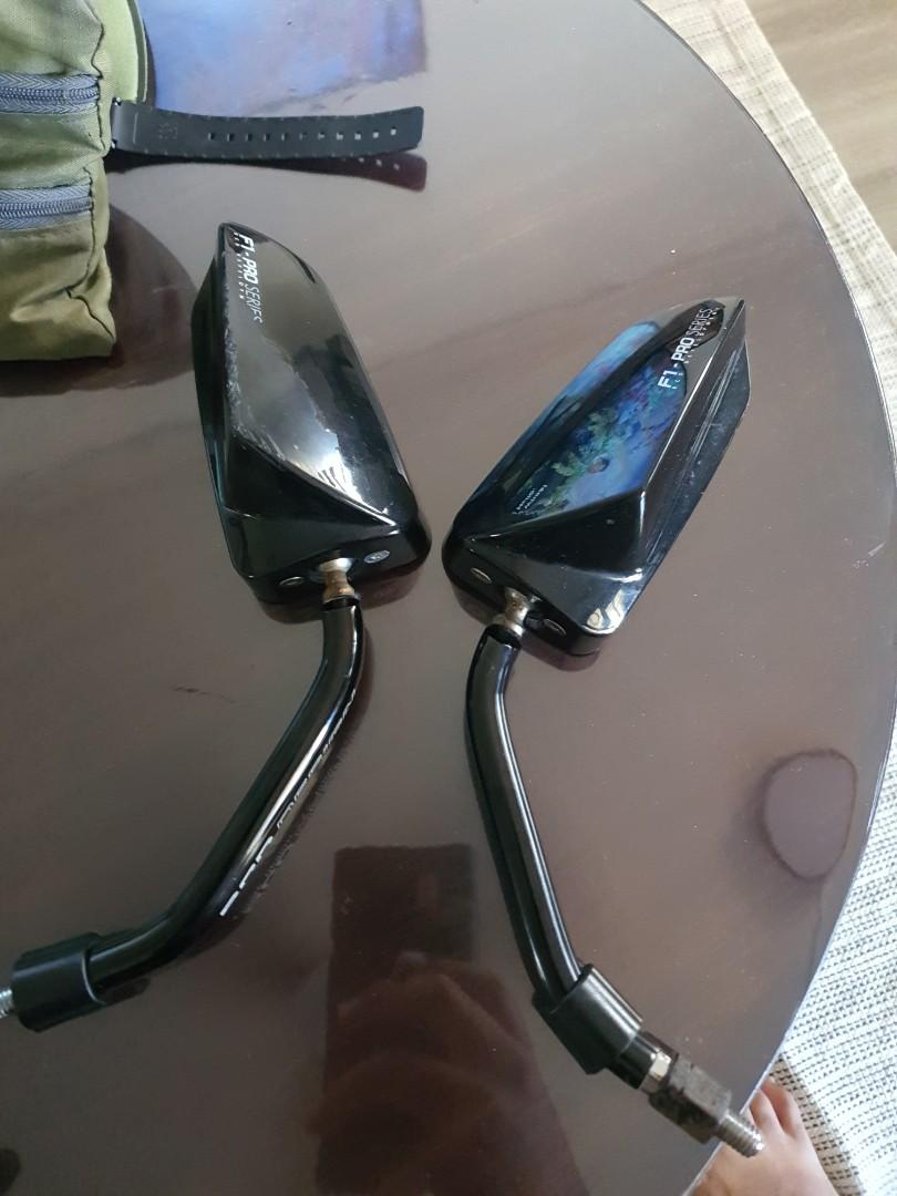 Bcd F1 Pro Mirrors, Motorcycles, Motorcycle Accessories on Carousell