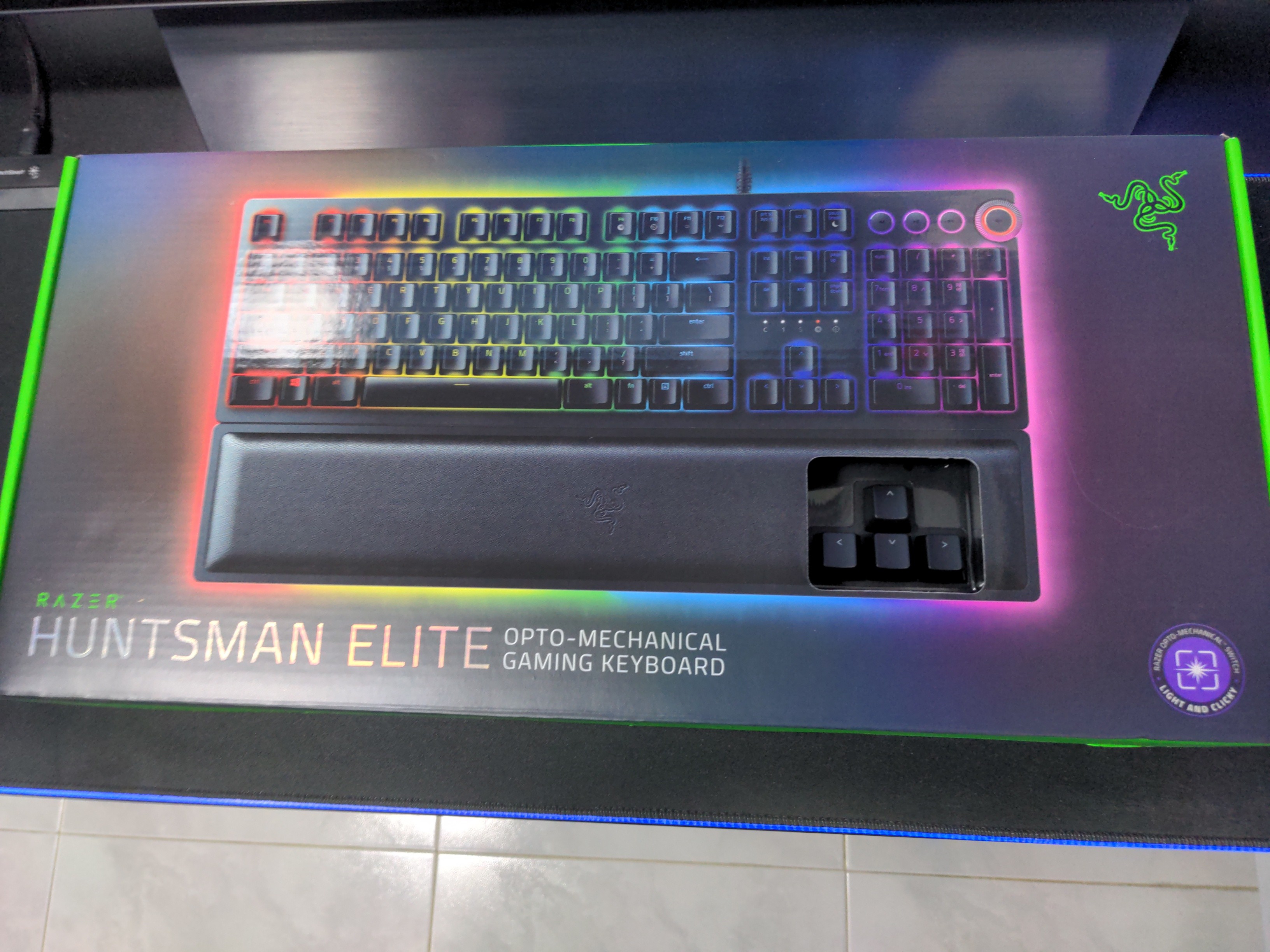 BNIB Razer Huntsman Elite Opto-Mechanical (Optical Switches) Gaming ...