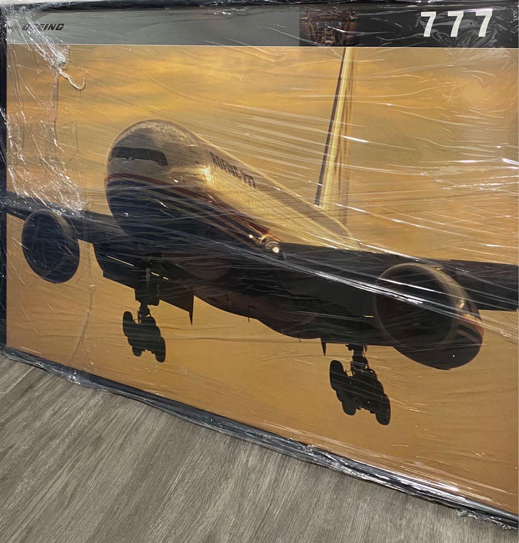 Boeing 777 Poster, Hobbies & Toys, Memorabilia & Collectibles, Fan ...