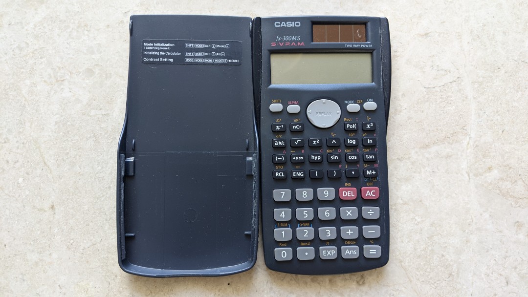 Casio FX-300MS Scientific Calculator, Computers & Tech, Office ...