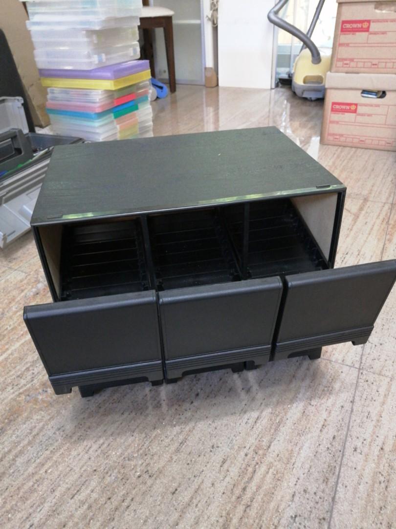 PRICE DROP: CD Storage Drawers - 2 sets, Furniture & Home Living ...