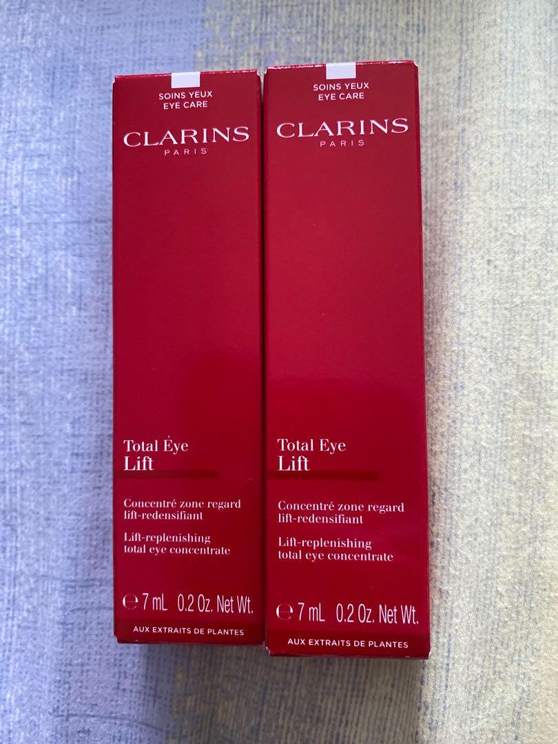 Clarins V shaping facial lift / white plus / enhancing eye lift serum ...