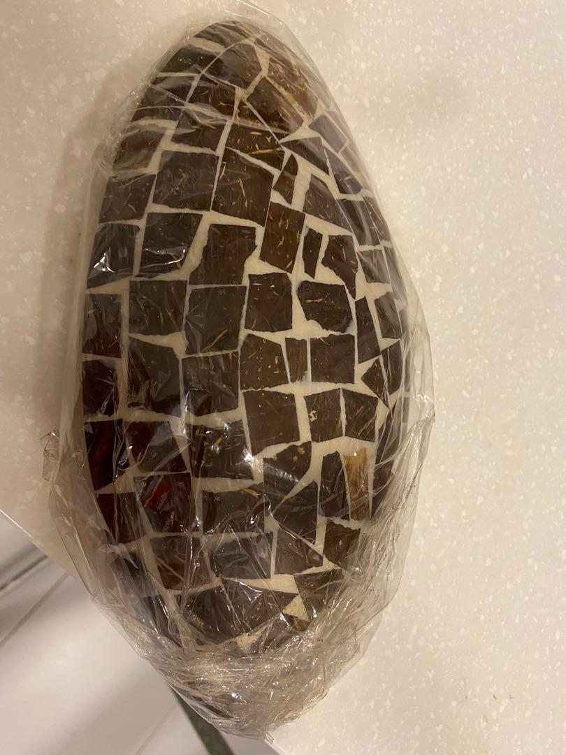 Coconut shell plates, Furniture & Home Living, Kitchenware & Tableware ...