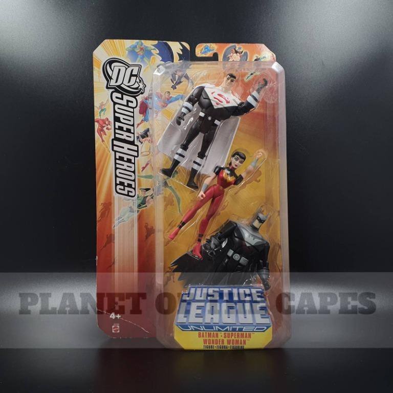 DC Super Heroes Justice League Unlimited Batman Superman Wonder Woman ...