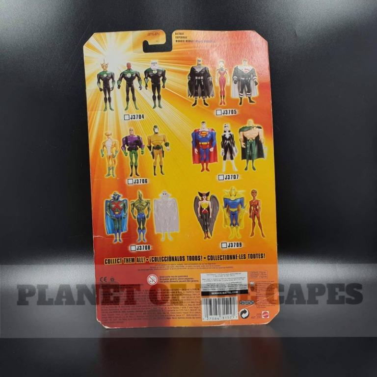 DC Super Heroes Justice League Unlimited Batman Superman Wonder Woman ...