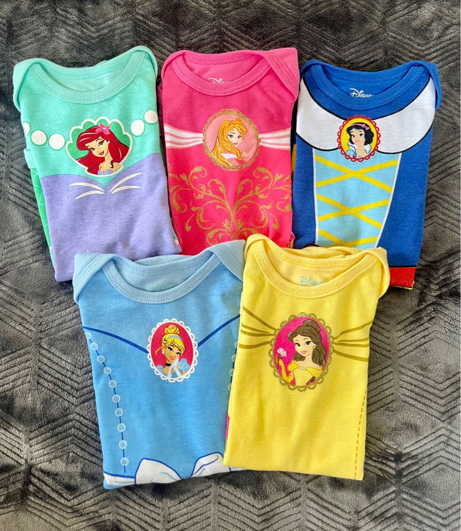 Disney Princess Onesie, Babies & Kids, Babies & Kids Fashion on Carousell