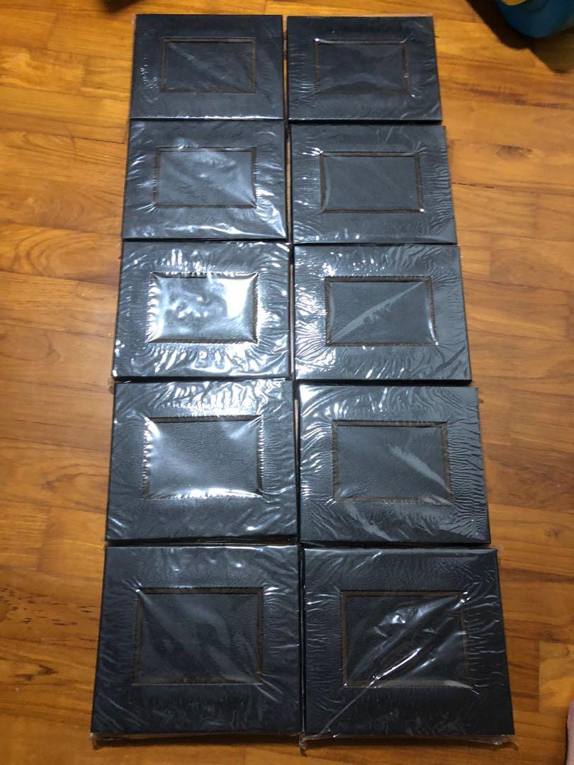 Double sided z brown CD or DVD cover with space to insert rectangle ...