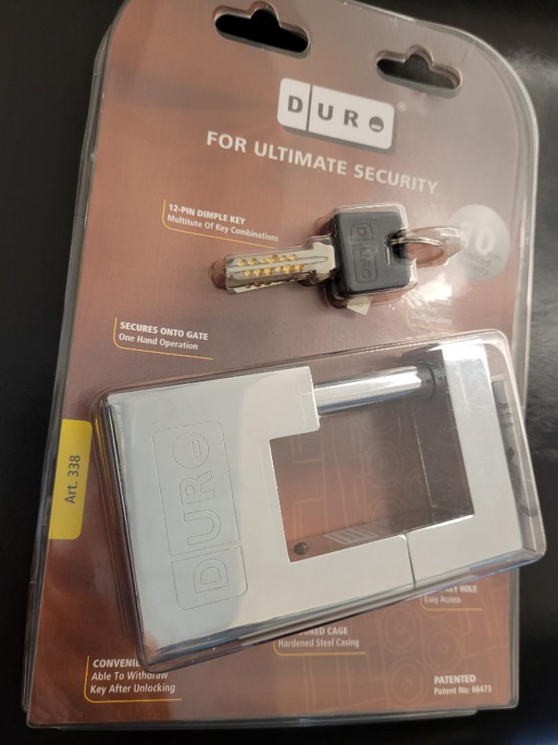 Duro Art 338 padlock, Furniture & Home Living, Security & Locks, Locks ...