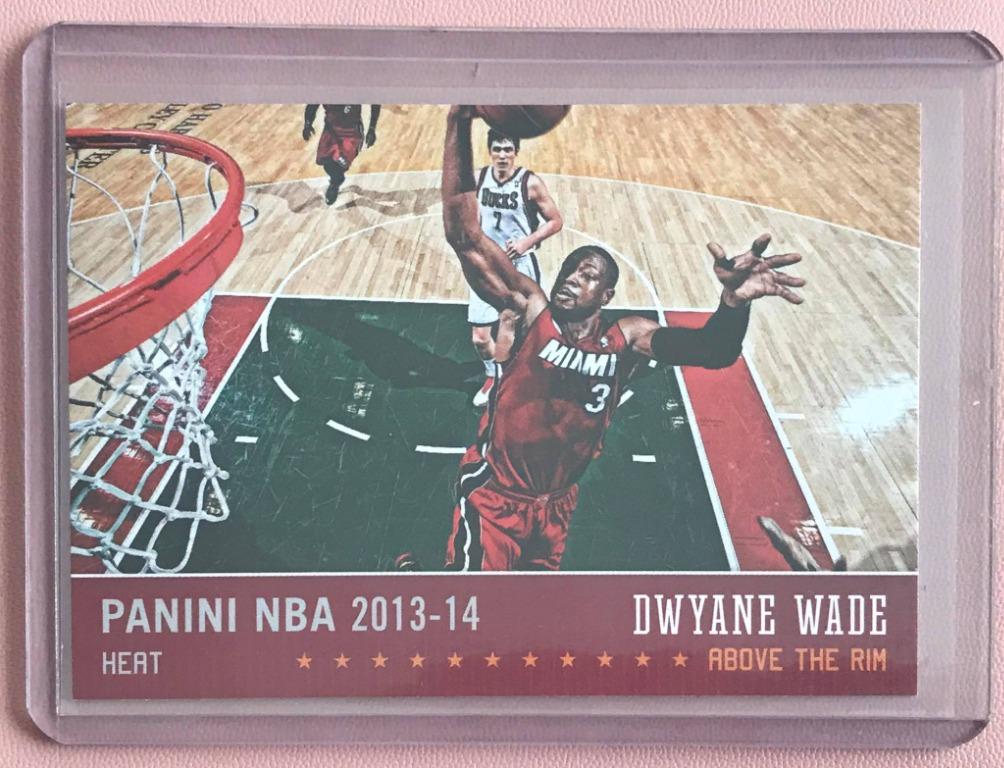 Dwayne Wade Panini NBA 2013-2014 Above The Rim NBA Card, Hobbies & Toys ...
