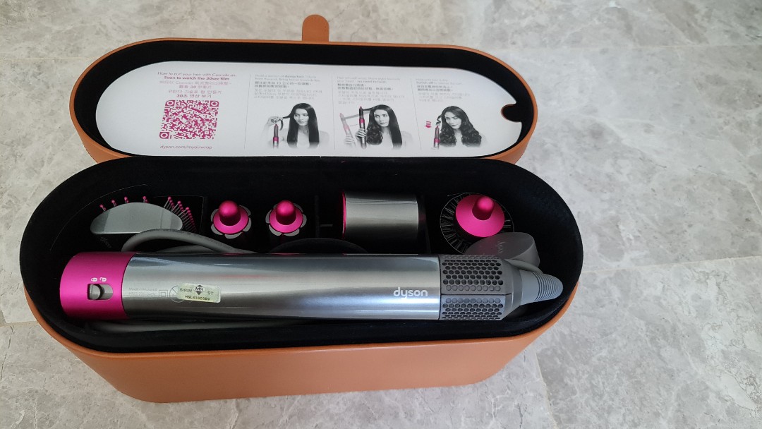 Dyson Airwrap- pink color, Beauty & Personal Care, Hair on Carousell