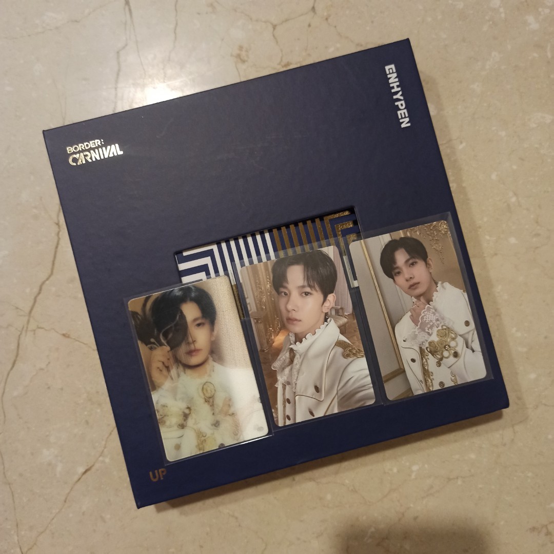 Enhypen Border: Carnival Up Version with Heeseung photocards, Hobbies ...