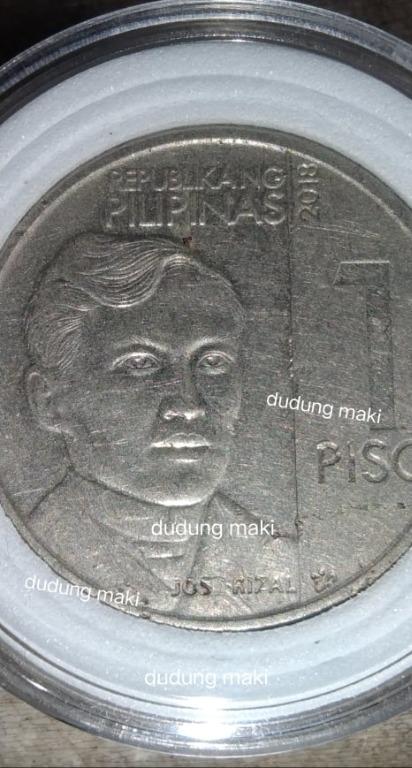 "JOS RIZAL" ERROR COIN 1 PISO NGC, Hobbies & Toys, Memorabilia ...