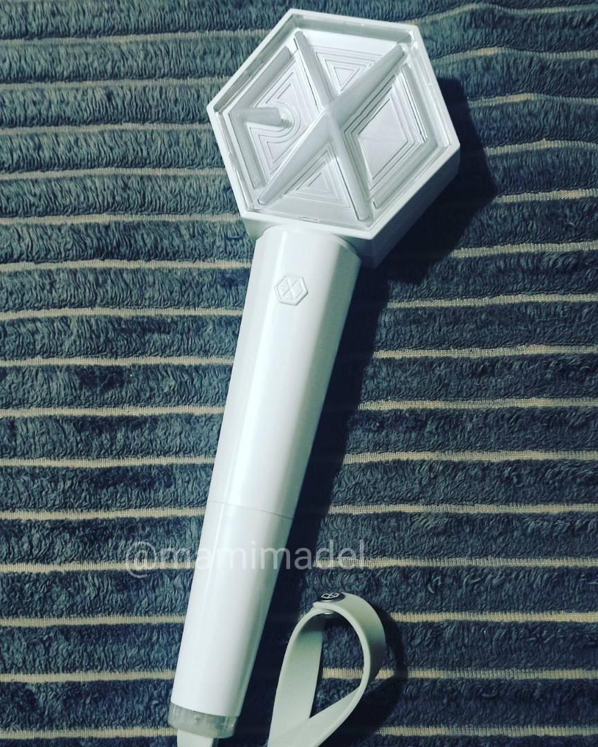 EXO OFFICIAL LIGHTSTICK VER 3.0, Hobbies & Toys, Memorabilia ...
