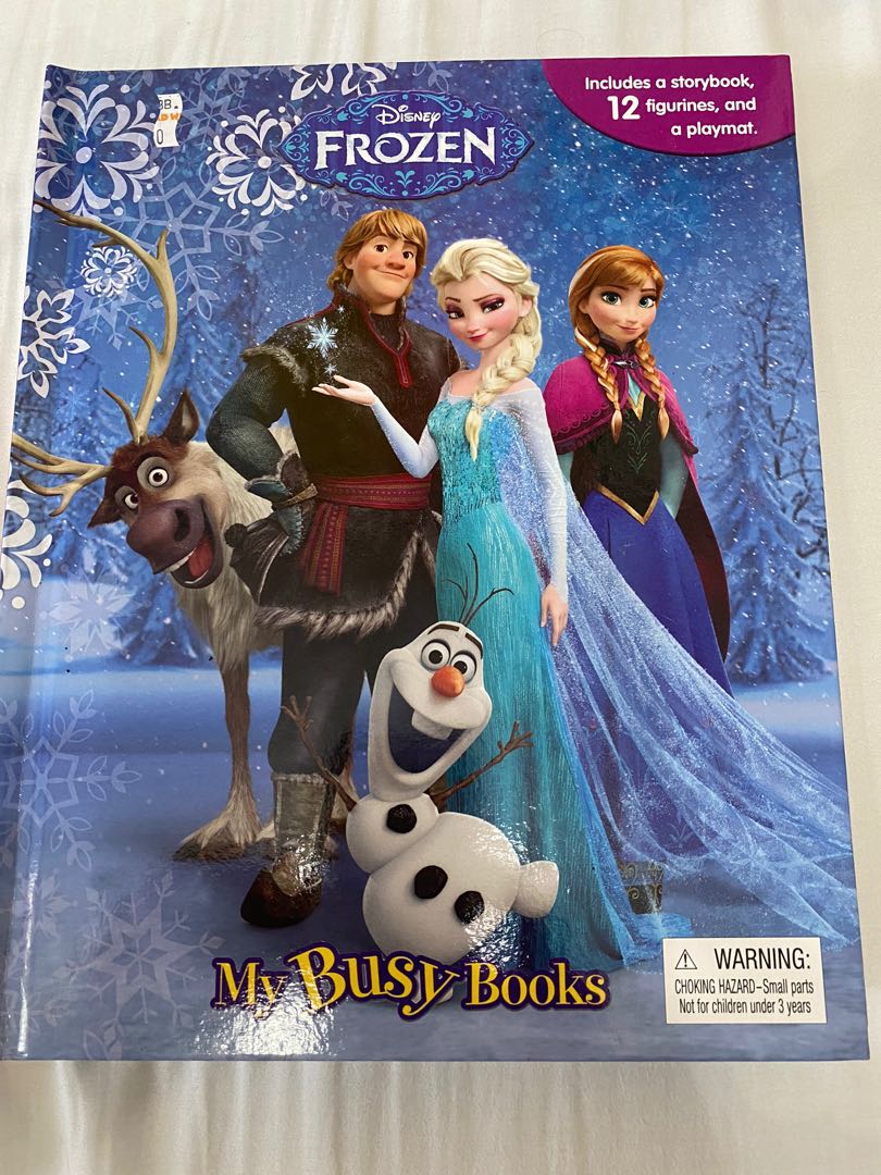 Frozen My Busy Book, Hobbies & Toys, Books & Magazines, Children's ...