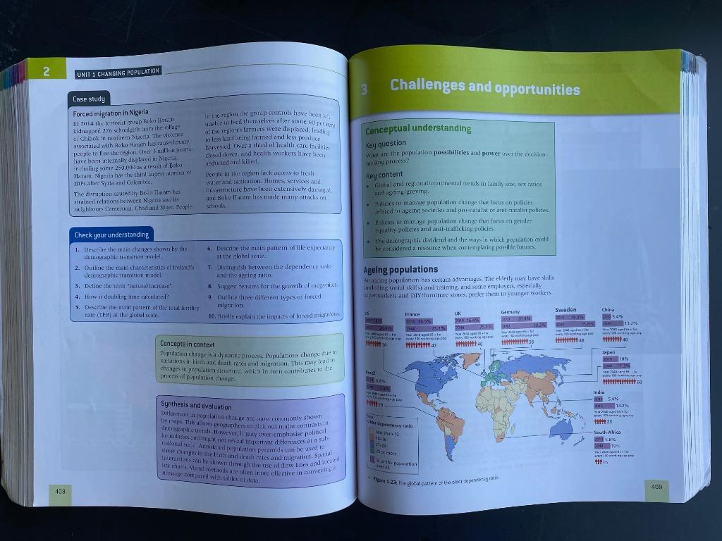 Geography IB textbook, Hobbies & Toys, Books & Magazines, Textbooks on ...