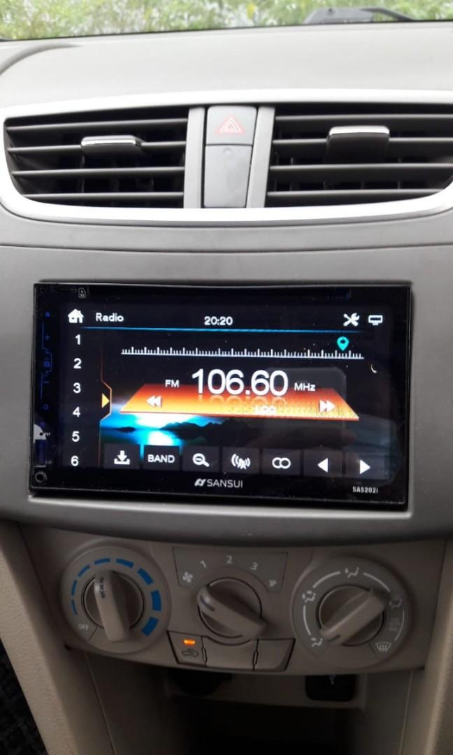 Head Unit Sansui type SA5202i (Mirrorlink) & Subwoofer Sansui ...