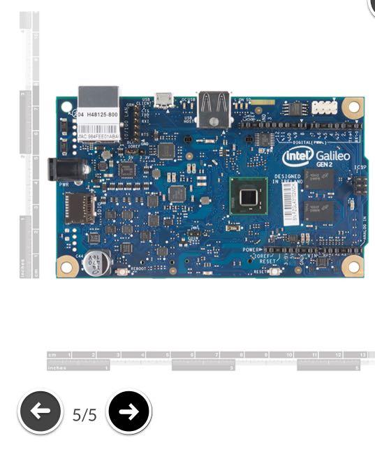 Intel Galileo Gen 2 Development Board - Arduino IDE compatible ...