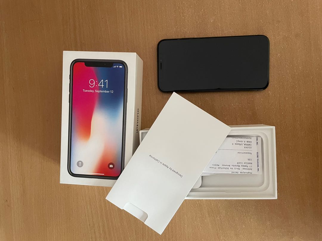 Open-line iPhone X, 64GB, space gray, Mobile Phones & Gadgets, Mobile ...